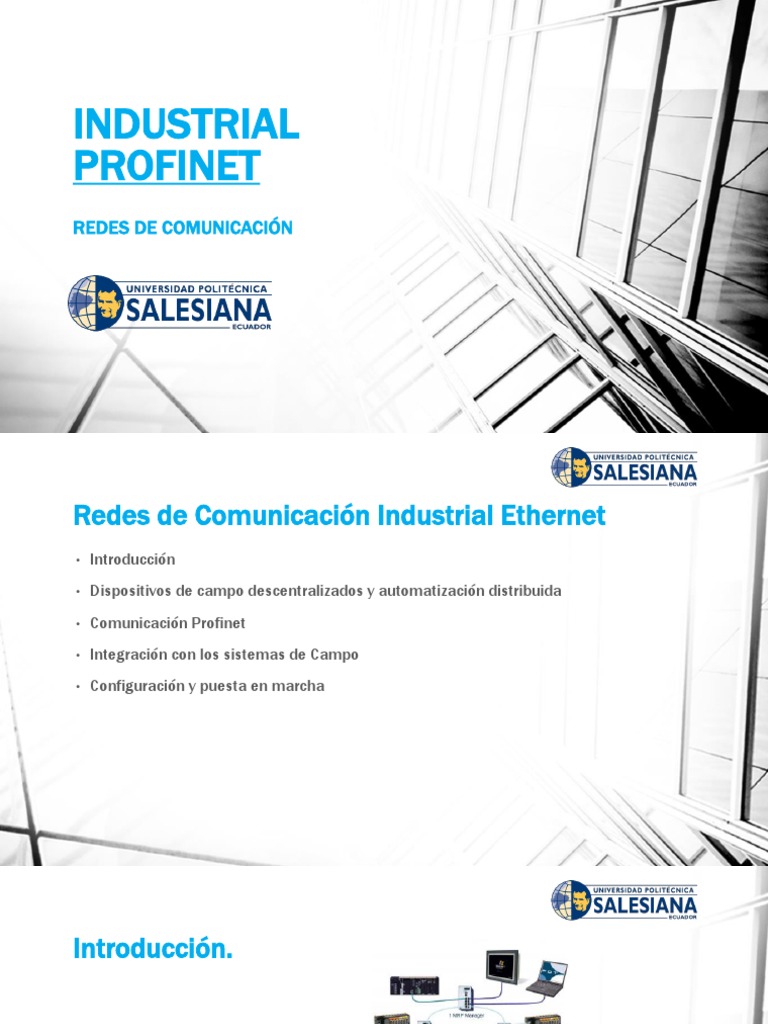 Profinet: Comunicación Industrial Eficiente | PDF | Protocolo de ...