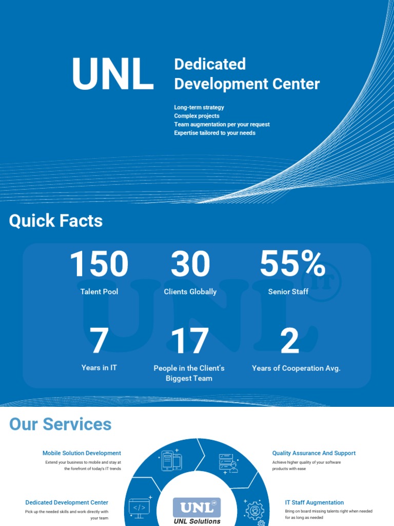 UNL Solutions LTD Presentation | PDF | Software Development | E Commerce