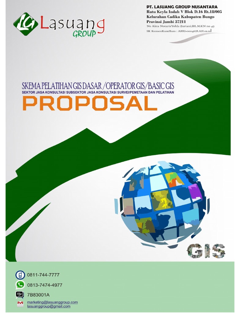 Proposal Pelatihan GEOGRAPHIC INFORMATION SYSTEM (GIS) PDF | PDF