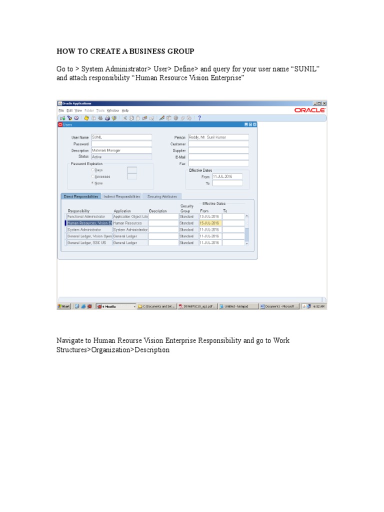 Create a Business Group Guide | PDF