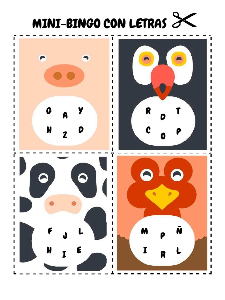 Abecedario Bingo | PDF