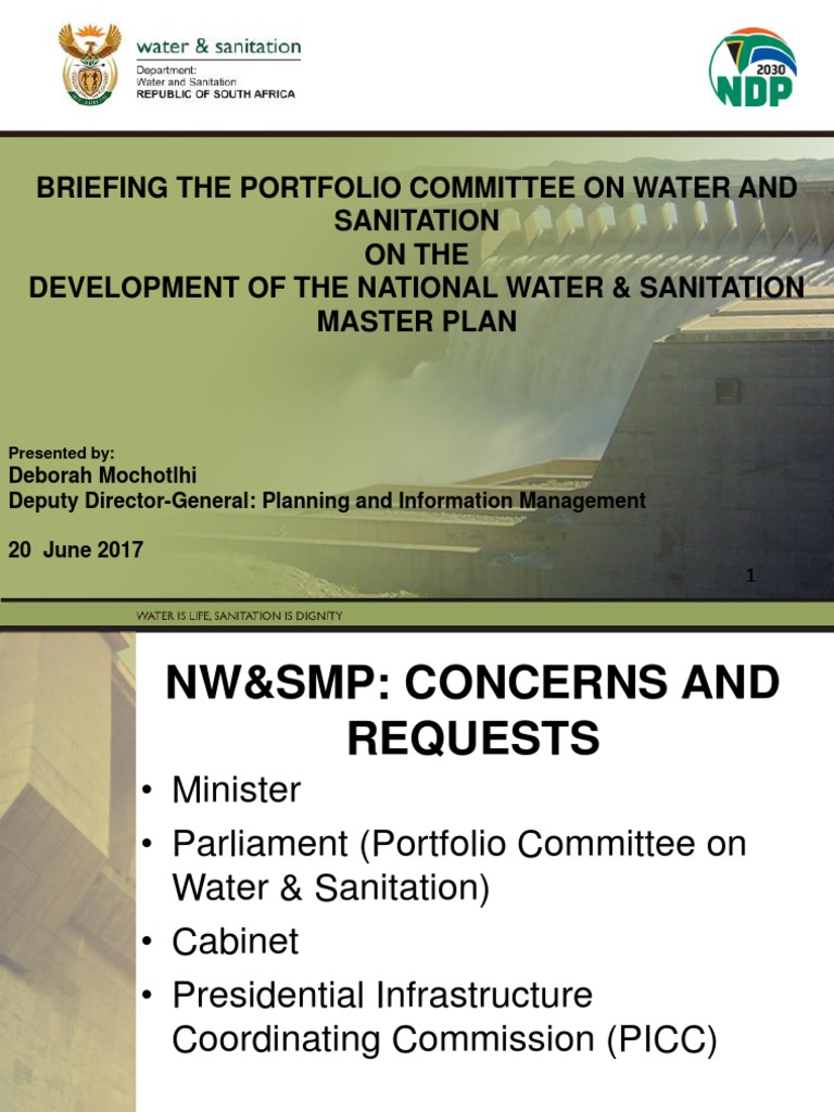 Masterplan | PDF | Water Resources | Sanitation