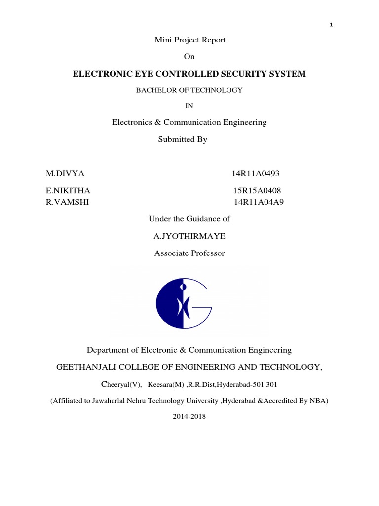 Electronic Report | PDF | Embedded System | Microcontroller