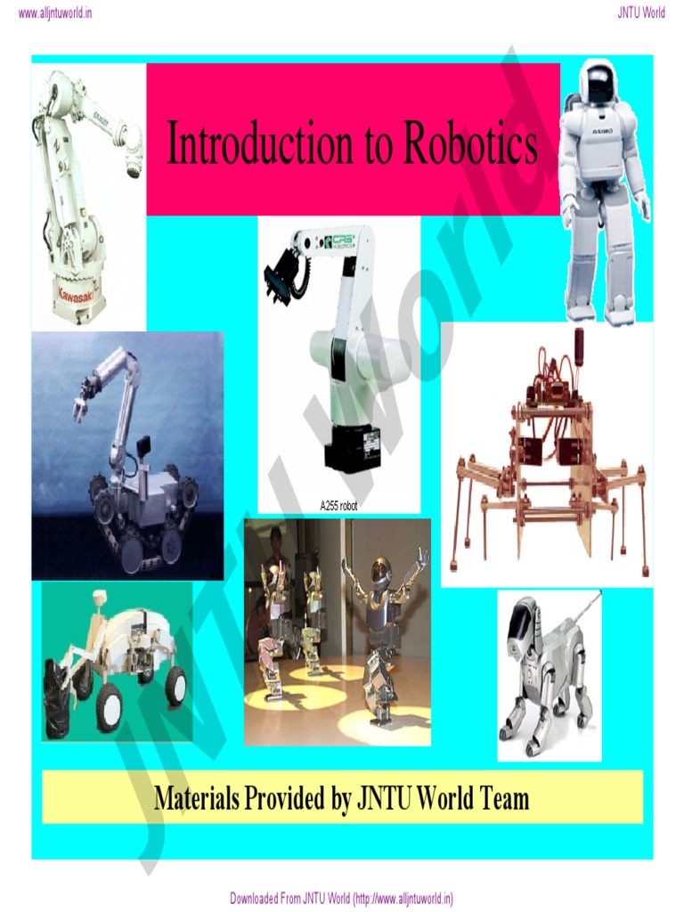Robotics PDF | PDF | Robot | Robotics