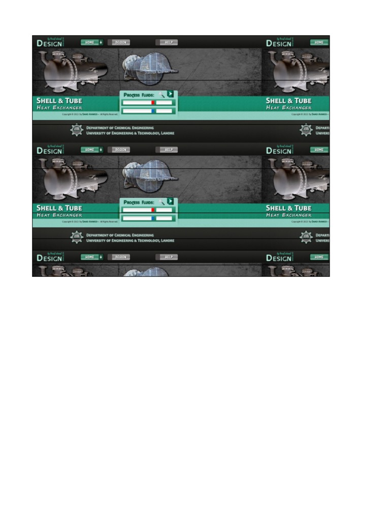 Design of Shell & Tube HX (Unprotected For Expert Excel Users) | PDF ...