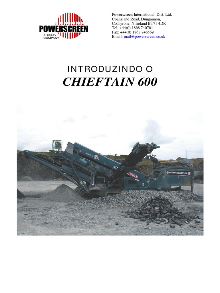 Chieftain 600 | PDF | Motores | Veículos