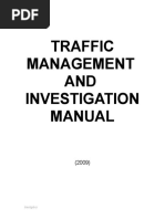 Traffic Management Manual | PDF | Arrest | Traffic