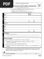 Form ST-4 | PDF | Use Tax | Sales