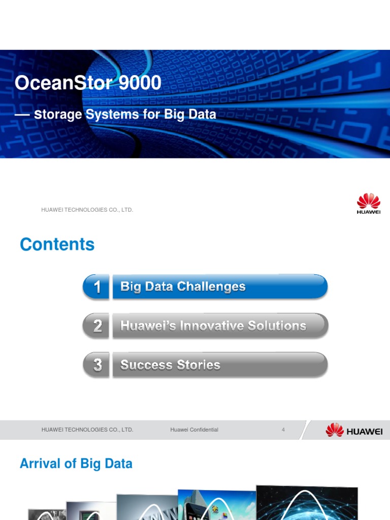 Huawei OceanStor 9000 Overview Presentation | PDF | Scalability ...