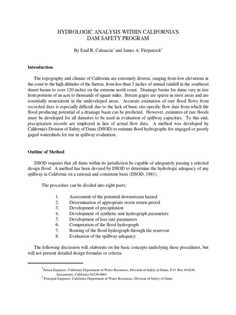 Fitz Paper PDF | PDF | Flood | Drainage Basin