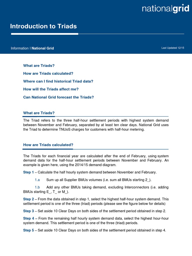 2014-15 Triad Data | PDF | Electrical Grid | Computing