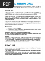 Relato Simple | PDF | Narración | Comunicación humana