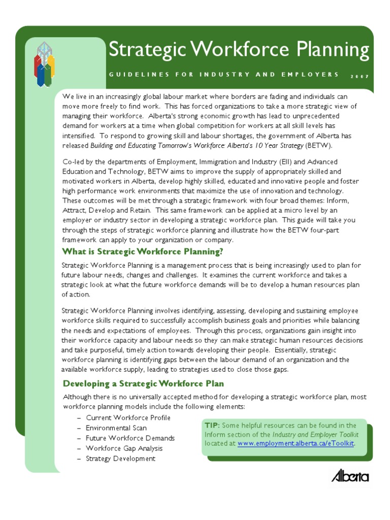 Strategic Workforce Planning Guide | PDF