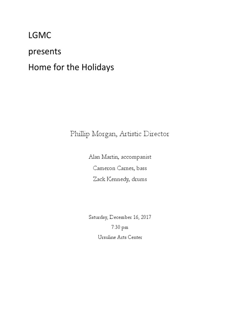 LGMC - Title Page | PDF