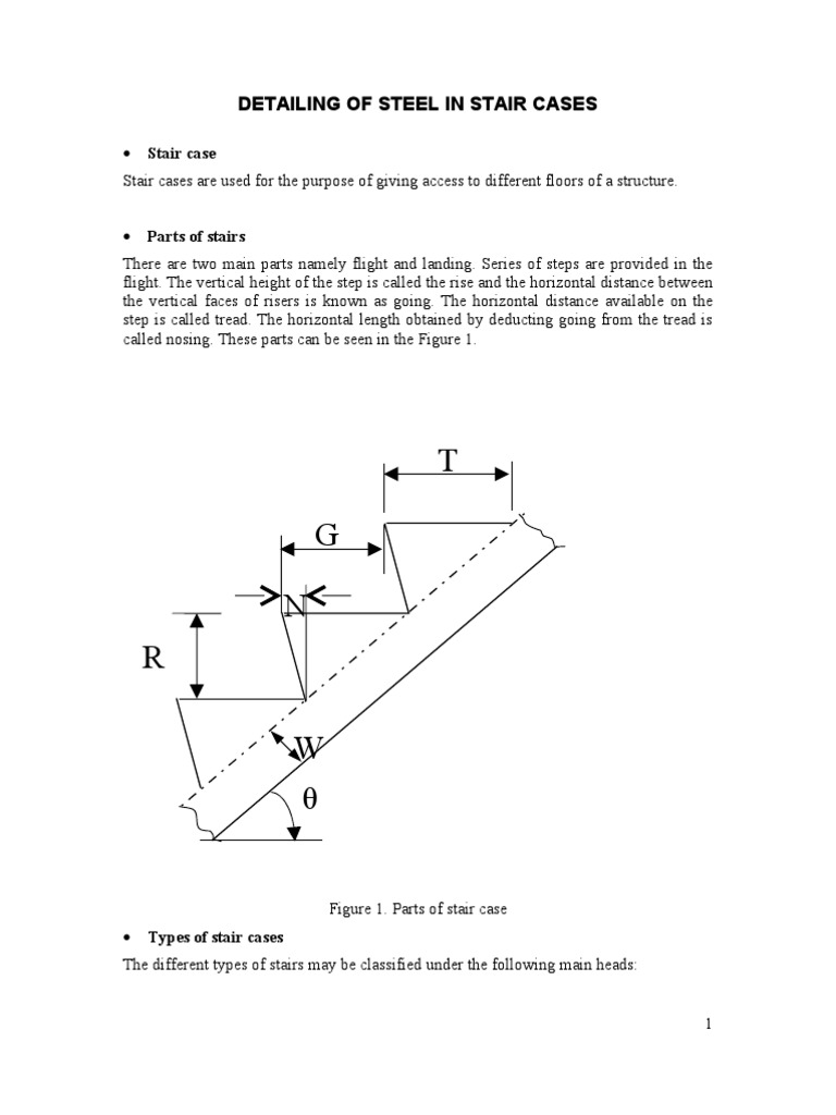 Staircase | PDF | Stairs | Structural Engineering