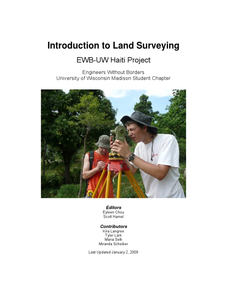 Introduction To Land Surveying | PDF | Surveying | Longitude