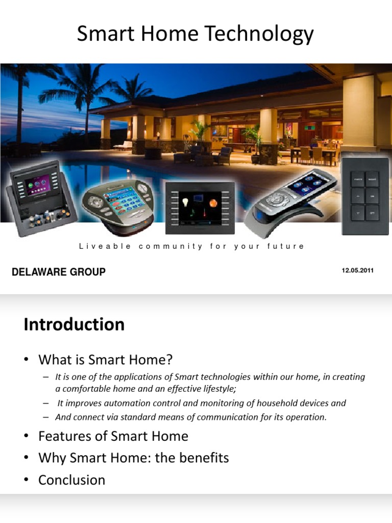 Smart Home | PDF | Home Automation | Closed Circuit Television