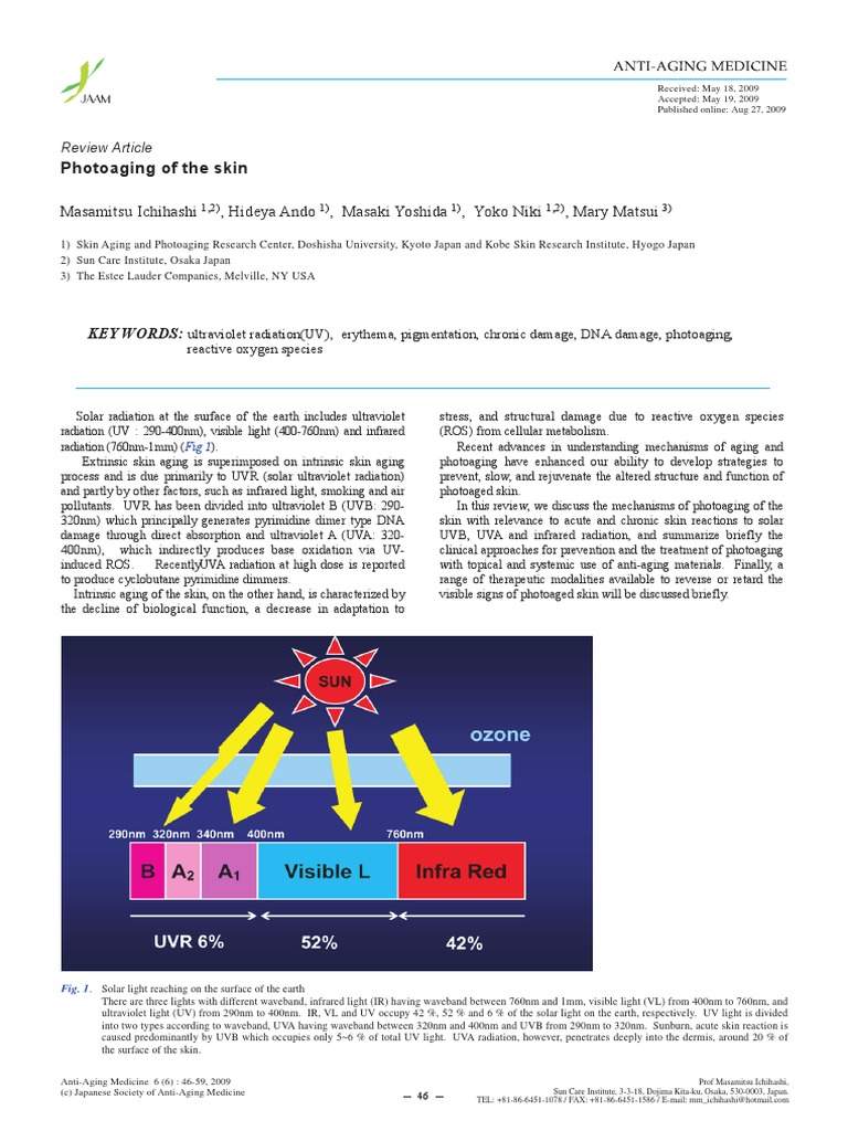 Photoaging of The Skin: Masamitsu Ichihashi, Hideya Ando, Masaki ...