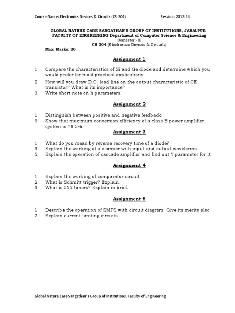 Assignment 2015 16 | PDF