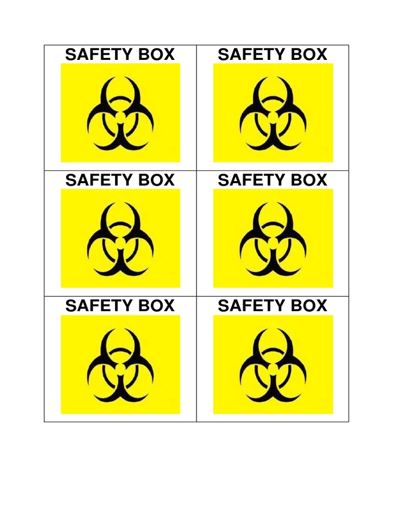 Logo Safety Box | PDF