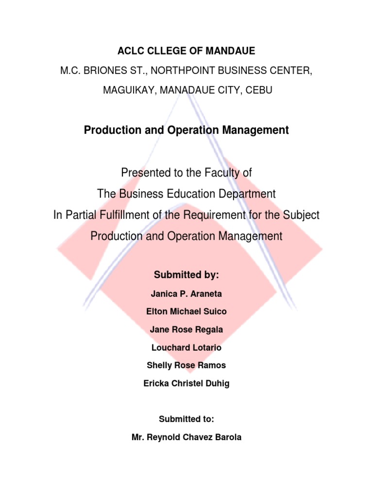 Aclc College of Mandaue | PDF