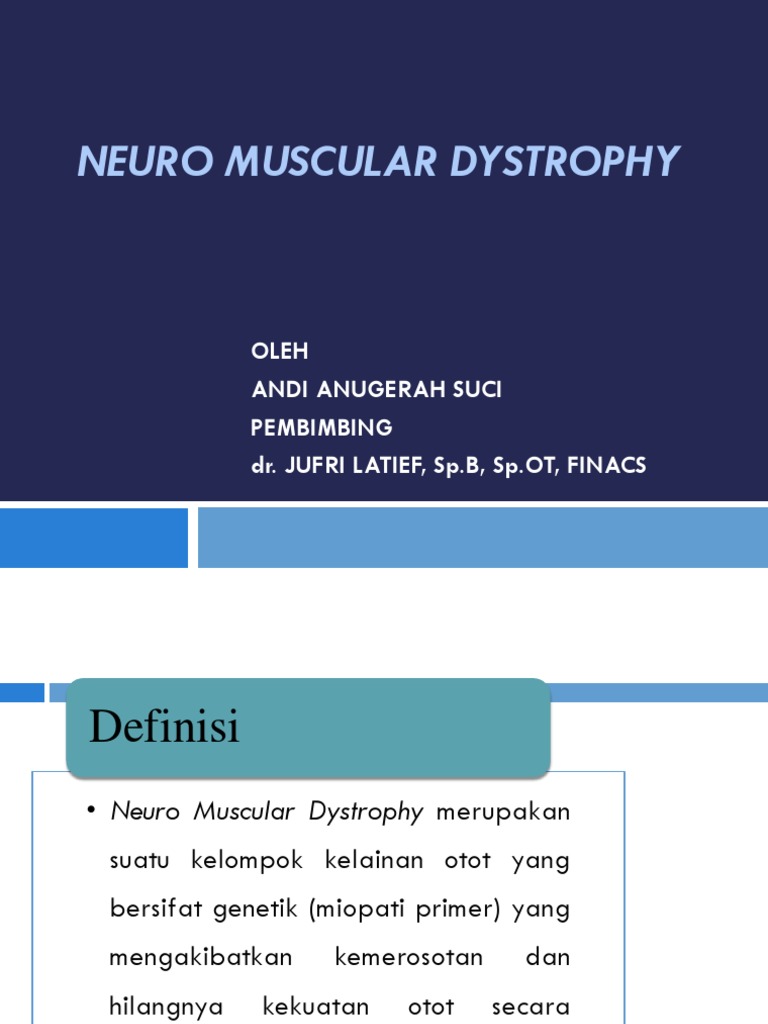 Memahami Dystrophy Otot Genetik | PDF