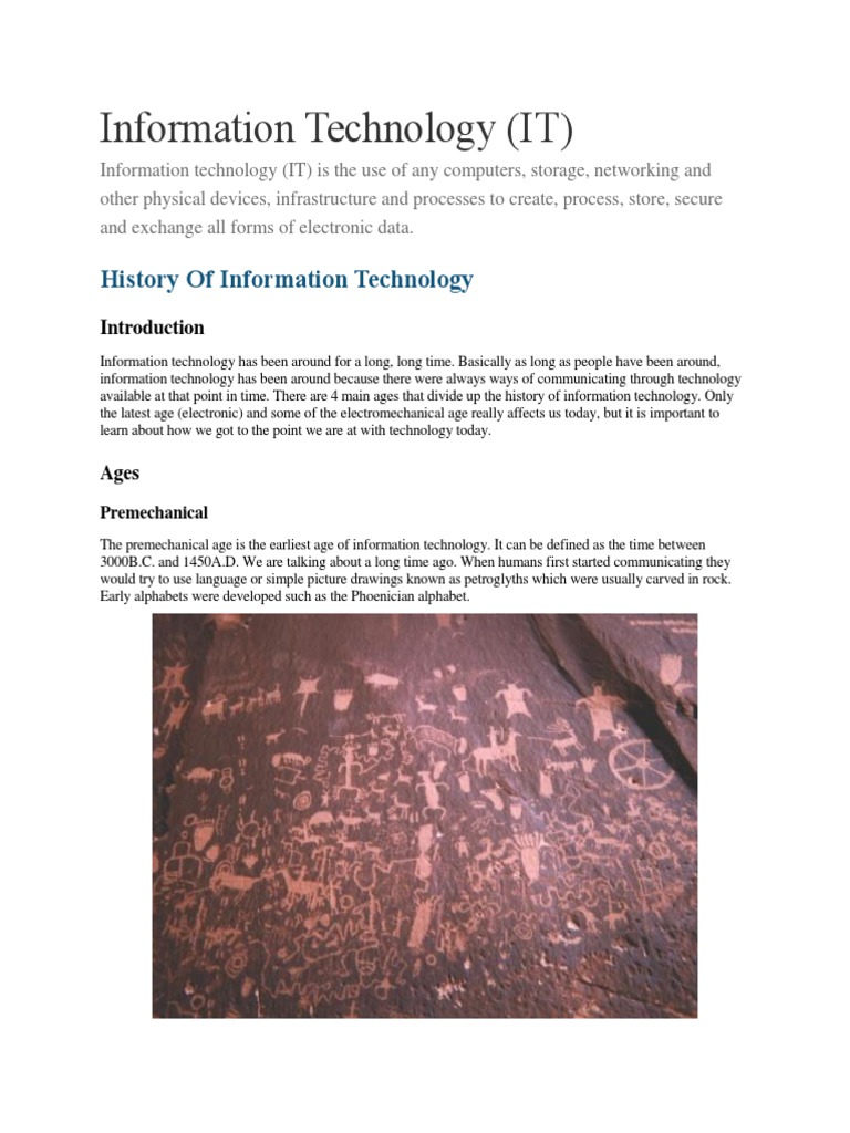 Information Technology | PDF | Information Technology | Graphical User ...