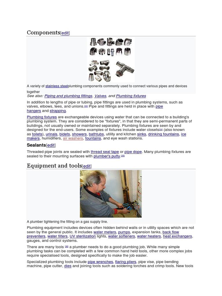 Plumbing Systems Pdf Plumbing Hydraulic Engineering