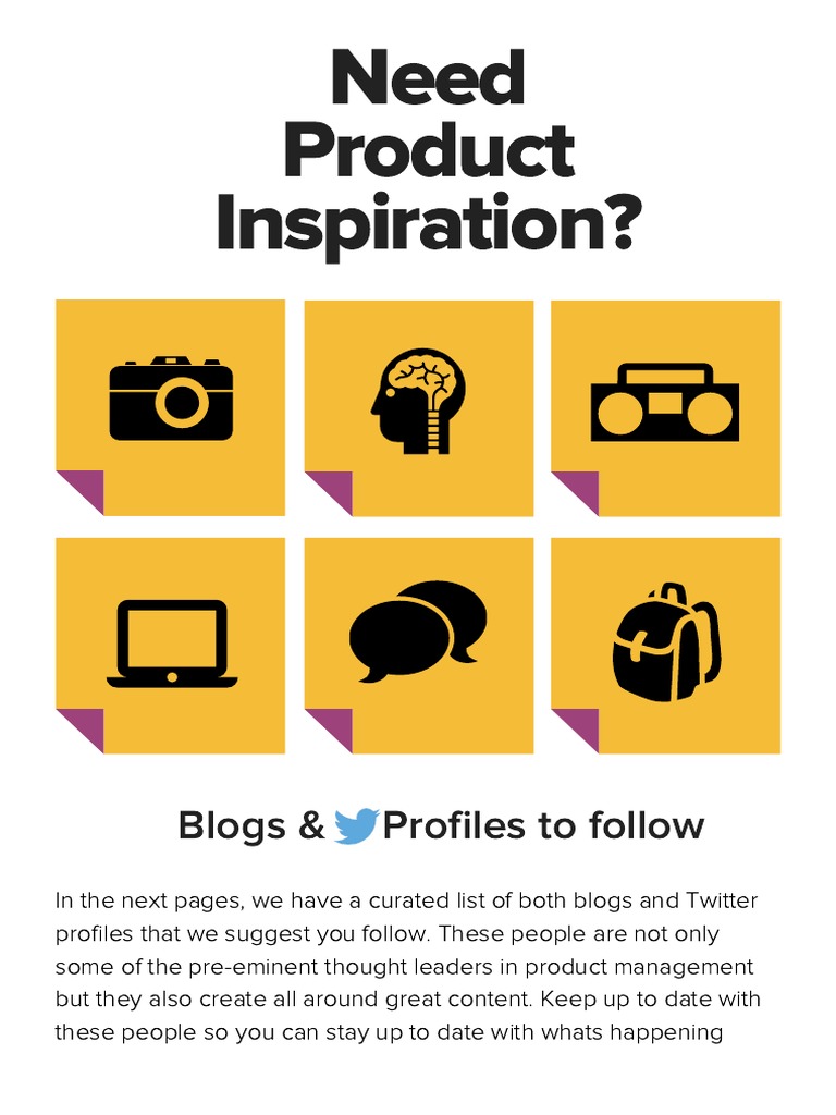 Blogs Profiles To Follow | PDF