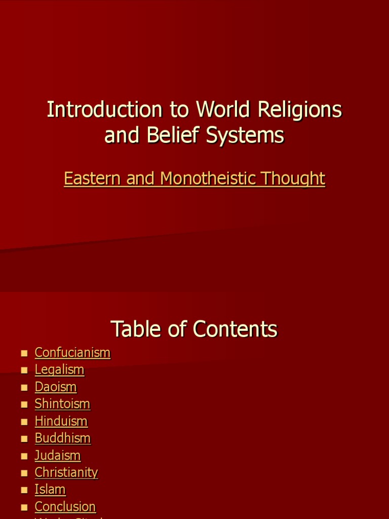 Intro to World Religions | PDF | Confucianism | Jesus In Islam