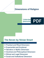 Seven Dimensions of Religion Explained | PDF