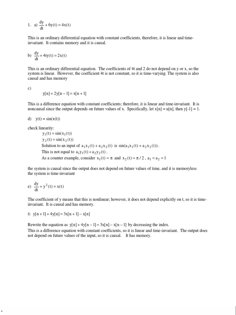 Chap1 Properties Sol | PDF | Recurrence Relation | Differential Equations