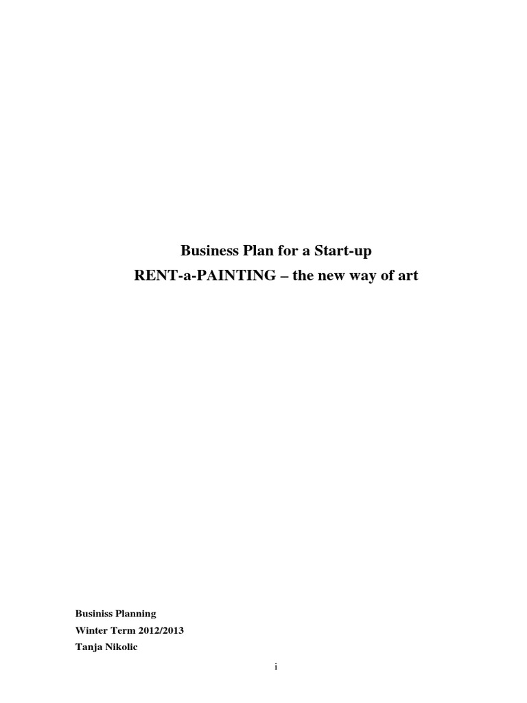 Business Plan Example | PDF | Strategic Management | Swot Analysis