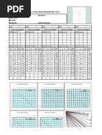 Uji DCP (Dynamic Cone Penetrometer) DCP TEST Fom Excel | PDF