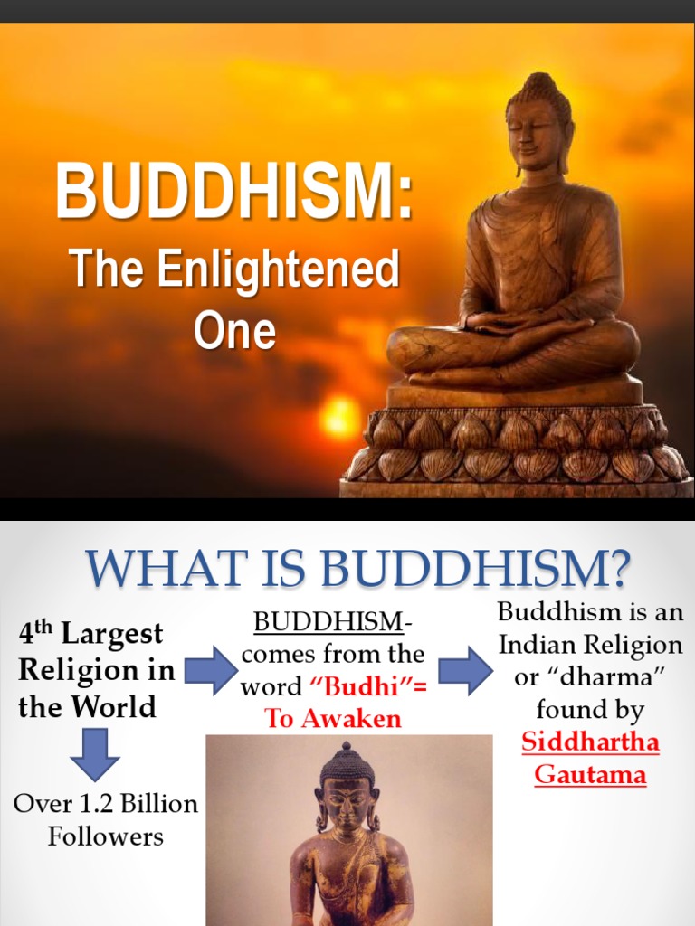 Buddhism:: The Enlightened One | PDF | Noble Eightfold Path | Gautama ...