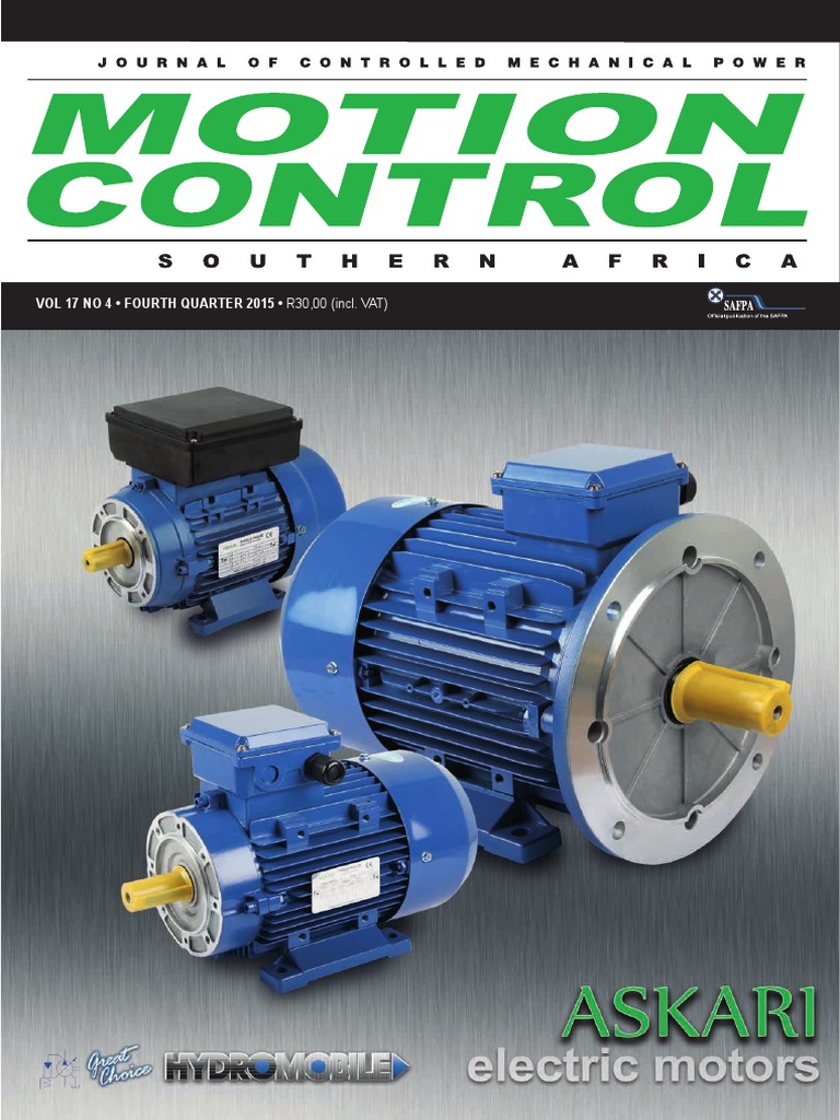 Motion Control South Africa - Mag 1095 | PDF | Automation | Actuator