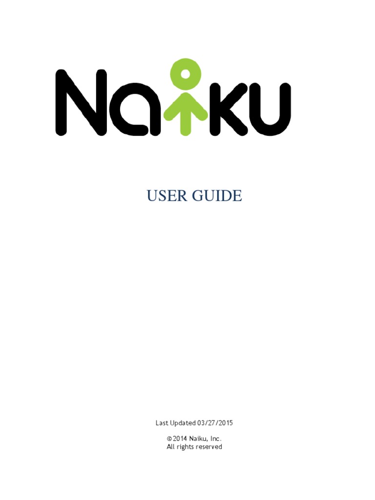 Naiku User Guide 08.24.2015 | PDF | Educational Assessment | Multiple ...