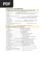 Comparative Superlative Reading Comprehension | PDF