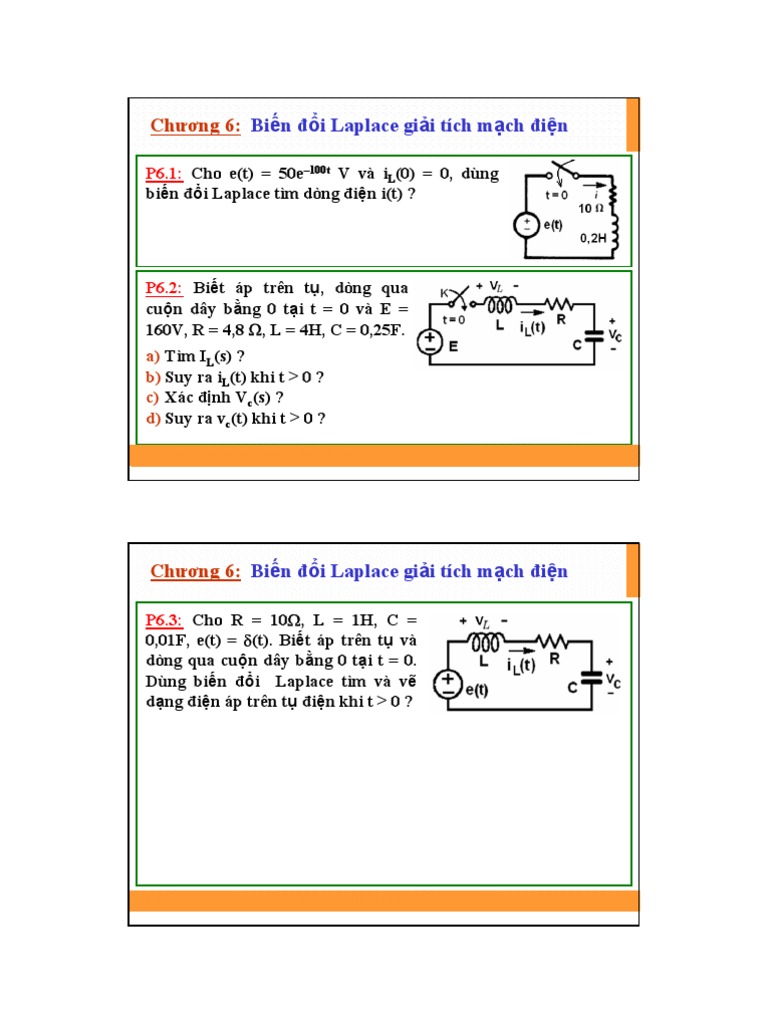 Bai Tap Mach Dien | PDF