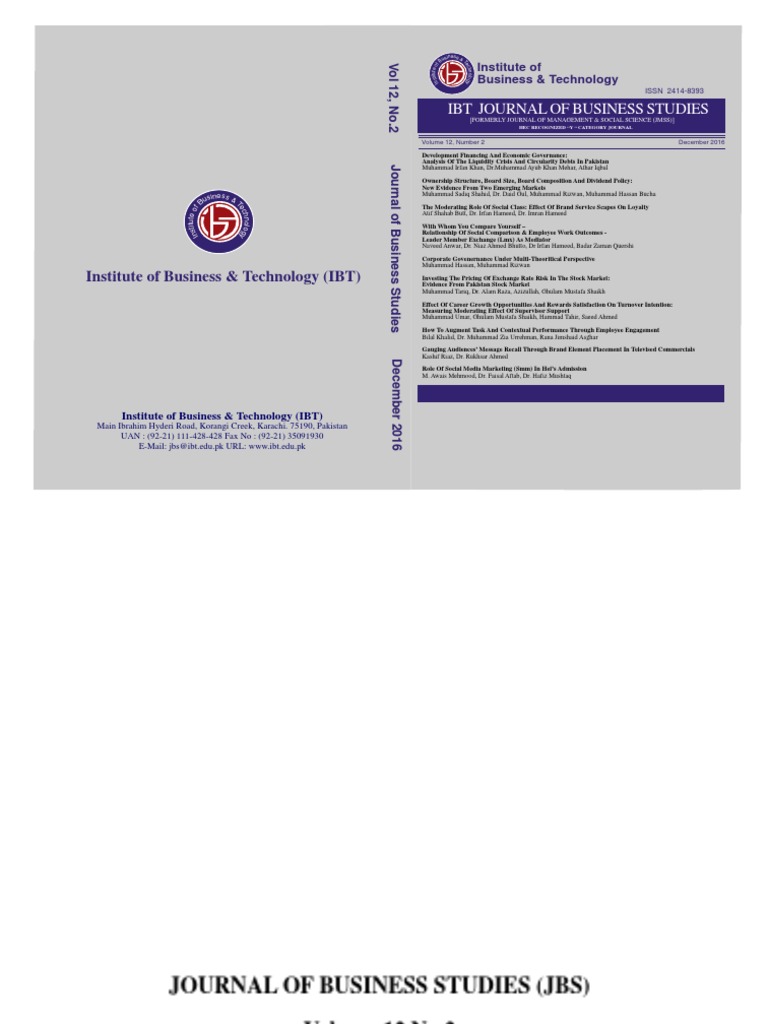 Front | PDF | Academic Publishing | Disclaimer