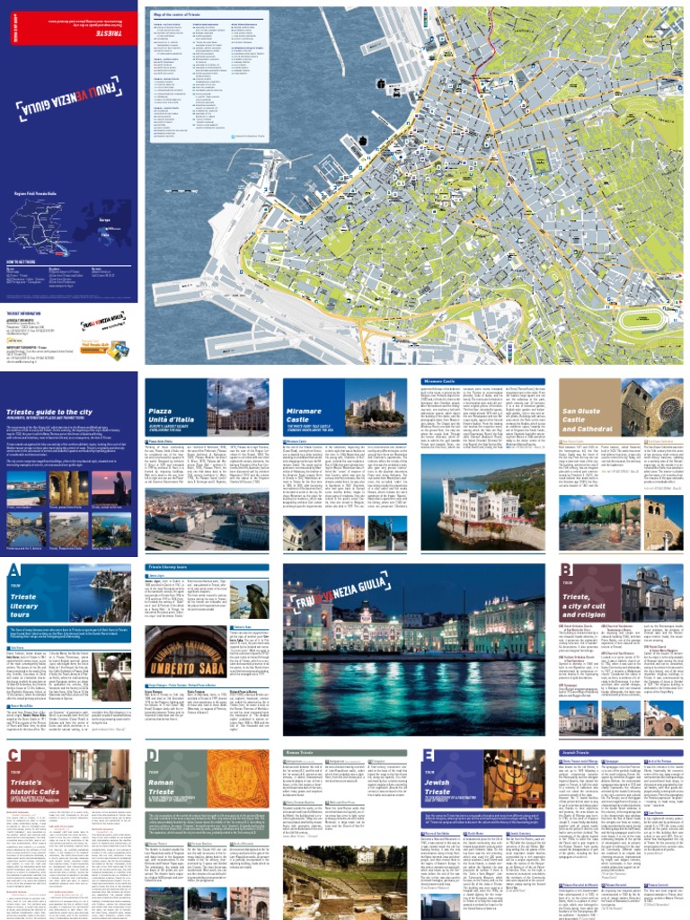 Trieste: Guide To The City San Giusto Castle and Cathedral Piazza Unità ...