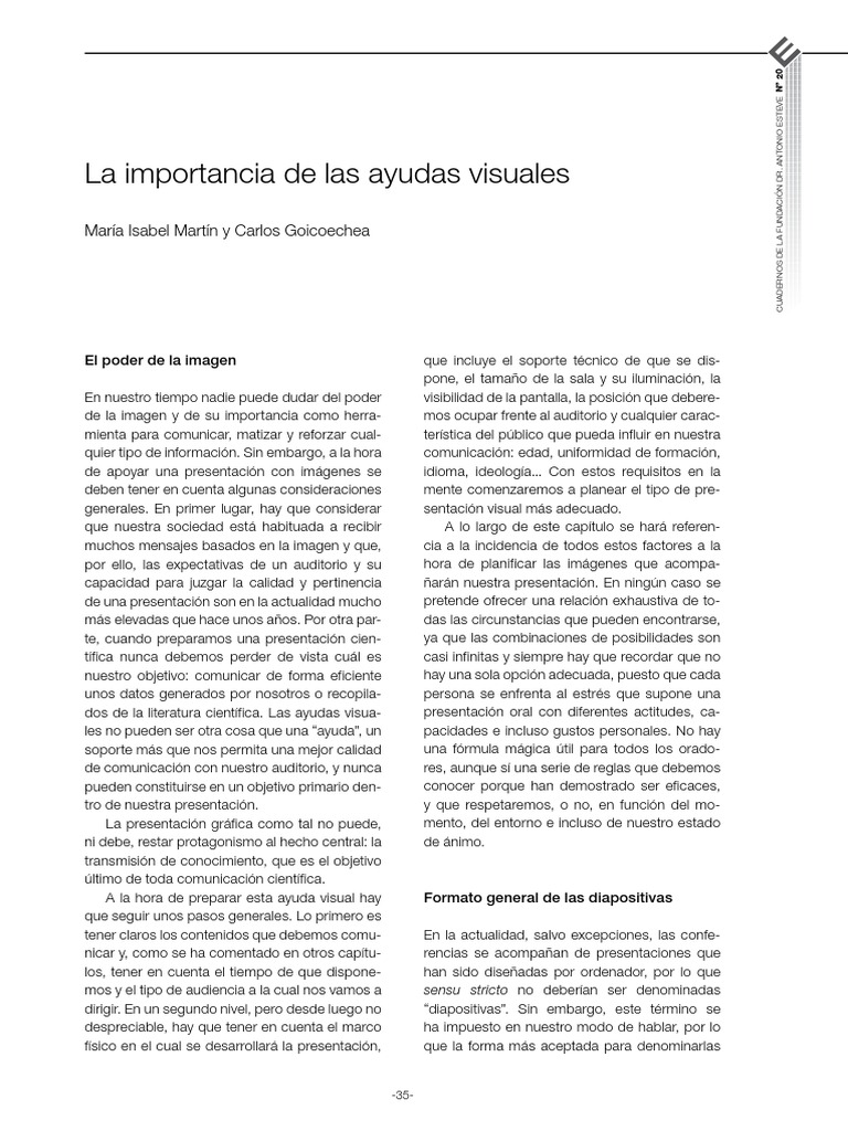 La Importancia de Las Ayudas Visuales PDF | PDF | Imagen | Color