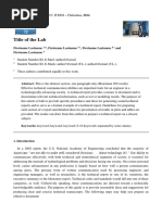 Imrd Examples | PDF | Materials | Physical Sciences