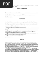 Model Cerere de Retragere Sindicat | PDF