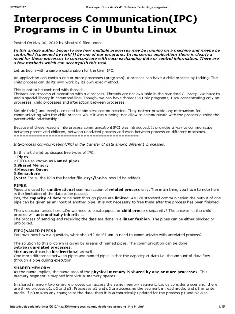 Developer Iq | PDF | Concurrent Computing | Computing