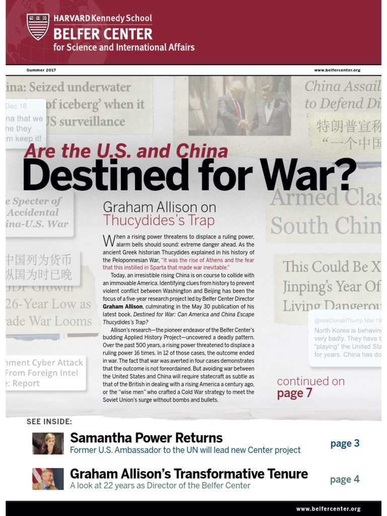 Articol Revista Graham Allison - Summer2017 | PDF | International ...