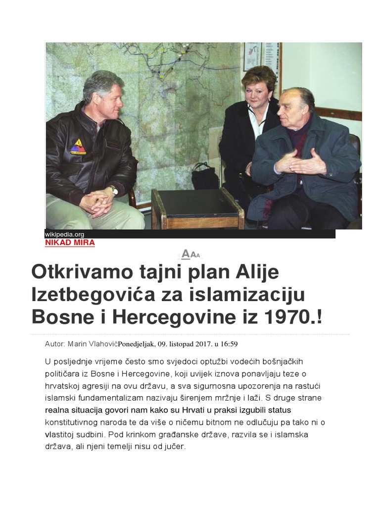 Islamizacija BiH 1970 | PDF
