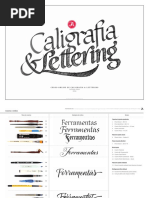 Apostila de Caligrafia para Lettering - LetteringByRebeca | PDF