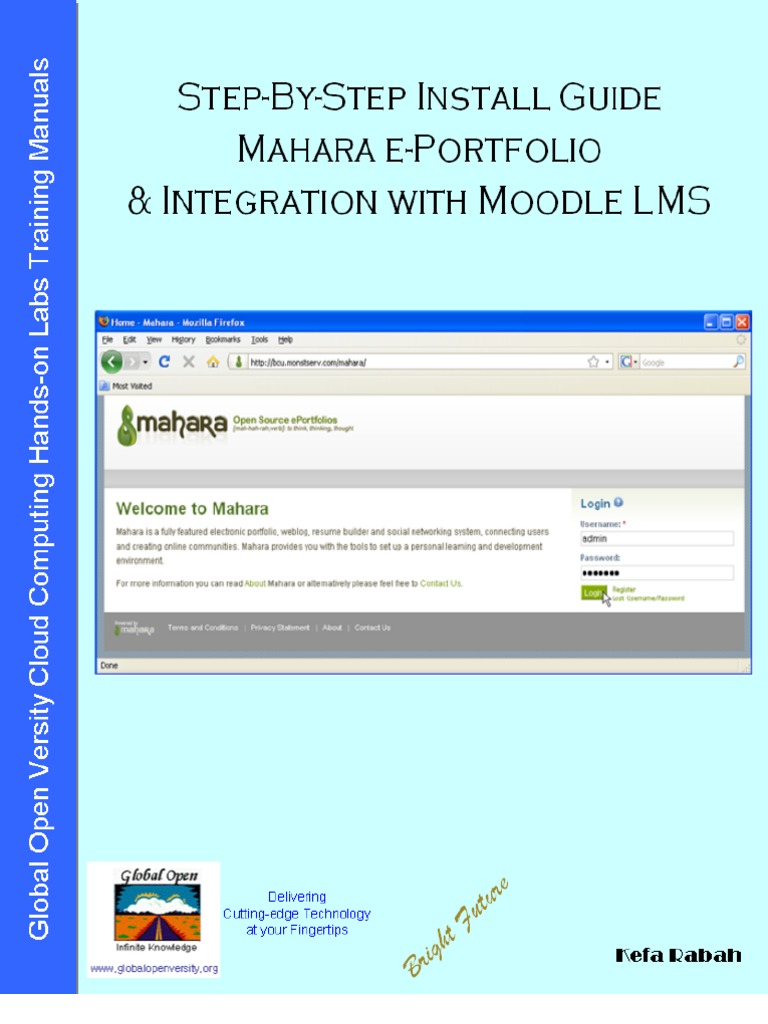Step-By-Step Install Guide Mahara Eportfolio & Integration With Moodle ...