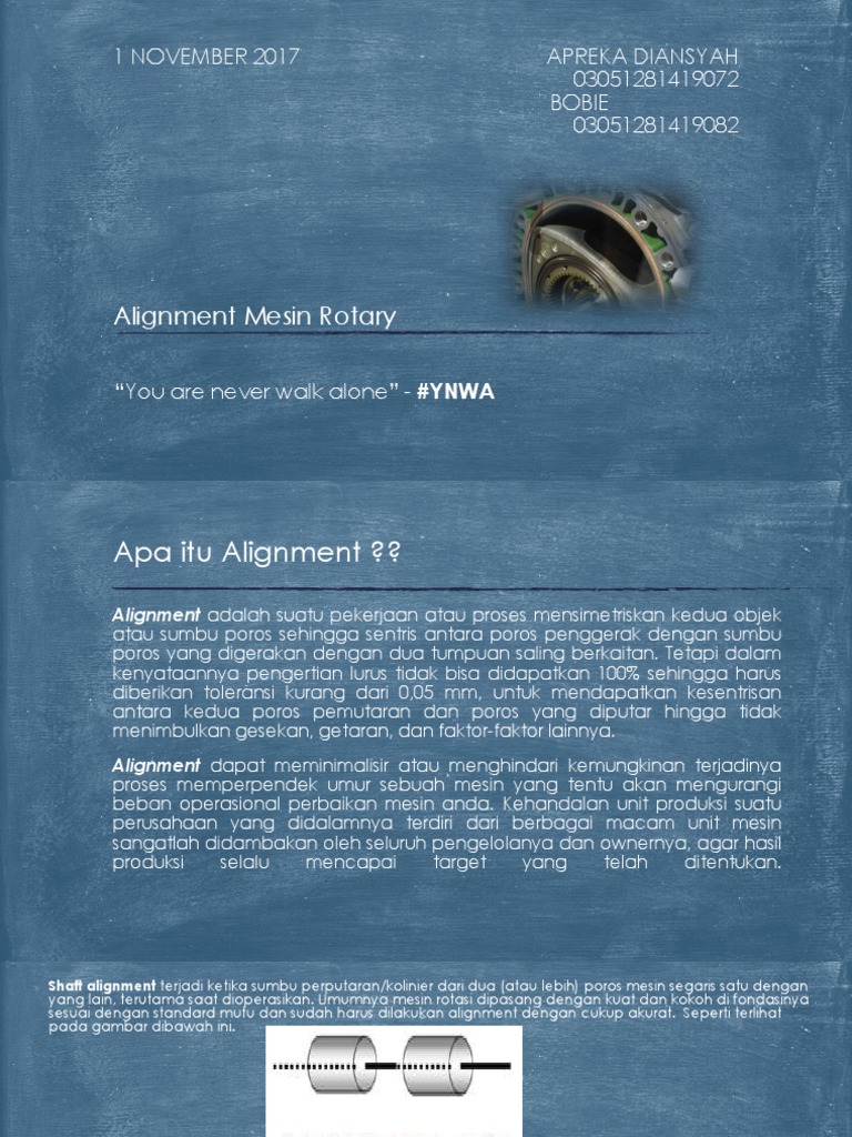 Apa Itu Alignment Mesin Rotary? | PDF | Komputer | Teknologi & Rekayasa